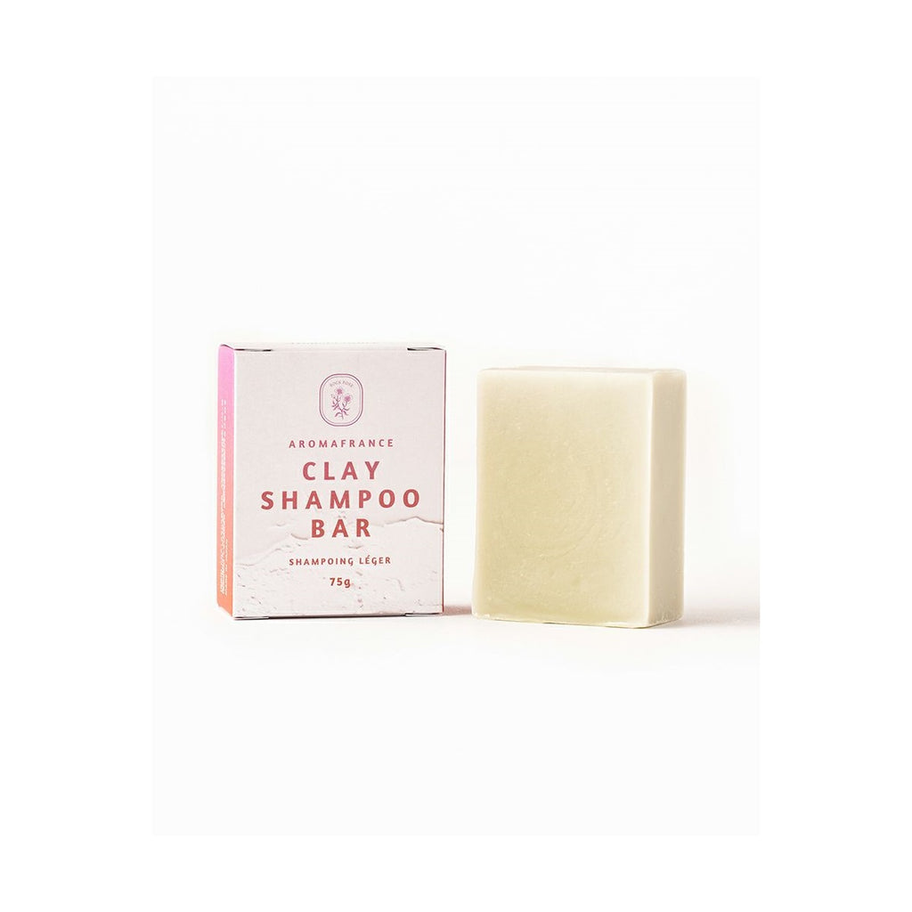Aroma France Clay Shampoo Bar Shampoing Léger 75g – J-Beauty Natural